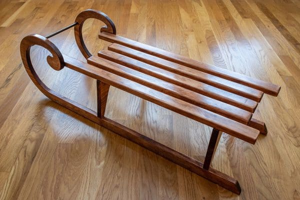 DIY Decorative Wooden Sled - Free Pattern - Home DIY Fun