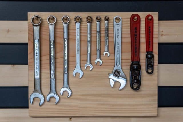 French Cleat Wrench Holder - A Simple DIY Solution - Home DIY Fun