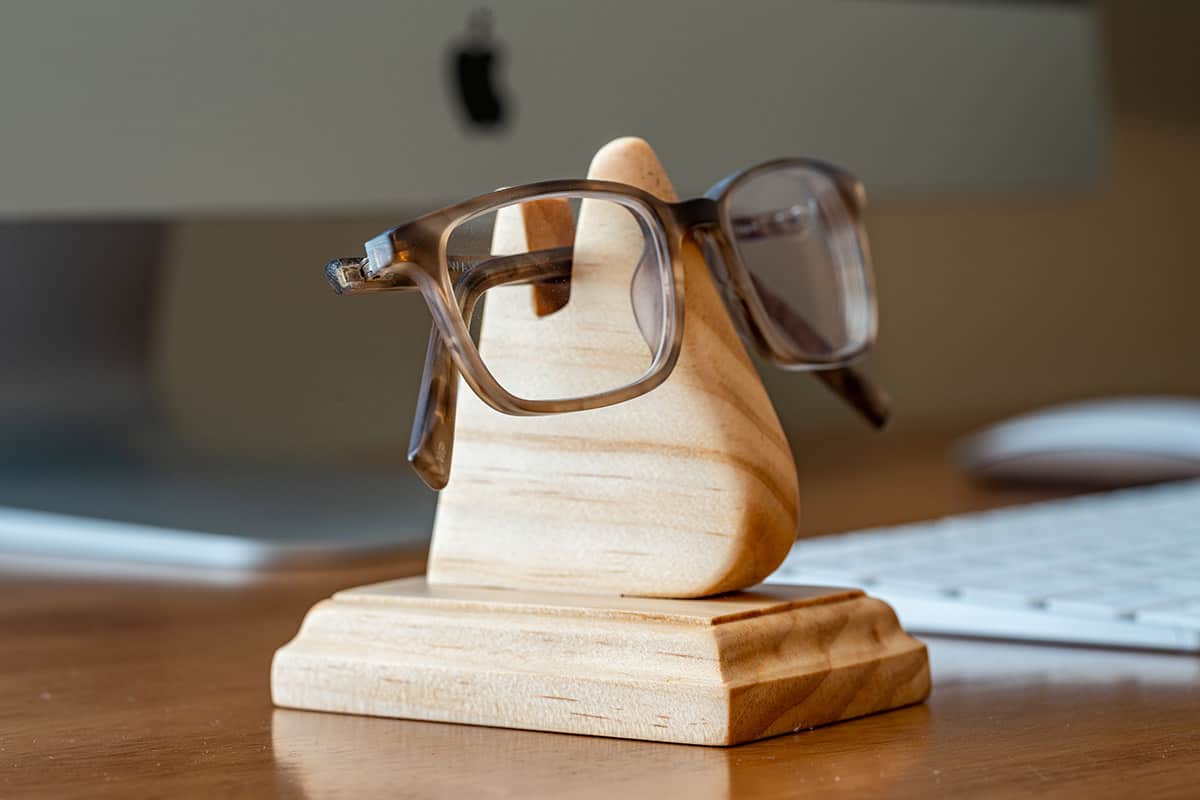 Desktop Eyeglass Holder Scroll Saw Pattern - Home DIY Fun
