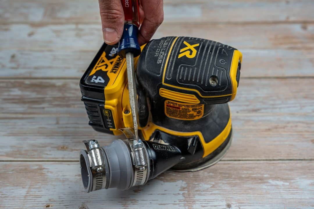 Dewalt Random Orbital Sander DIY Dust Collection - Home DIY Fun