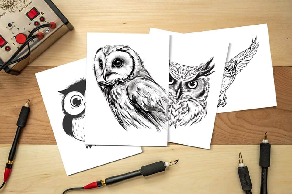Wood Burning Owl Patterns - Home DIY Fun
